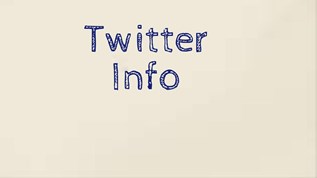 Twitter info at emaze Presentation