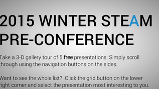 2015 Winter STEAM Pre-Conference copy1 at emaze Presentation