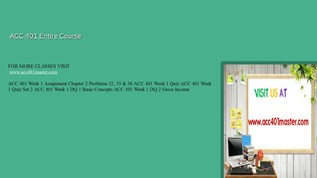ACC 401 MASTER Help Perfect Educationacc401master.com at emaze Presentation