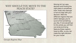 Move To Georgia! at emaze Presentation