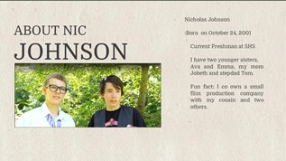 Nic Johnson at emaze Presentation