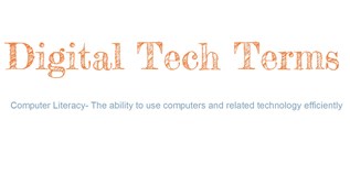 Digital Tech Terms at emaze Presentation