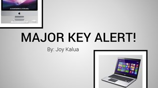 Major Key Alert At Emaze Presentation