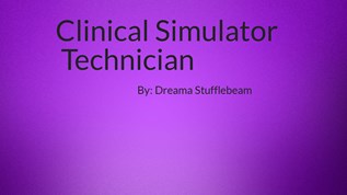 Clinical Simulator Technician at emaze Presentation