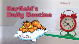 Garfield's daily routine at emaze Presentation
