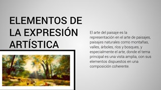 Elementos artisticos at emaze Presentation