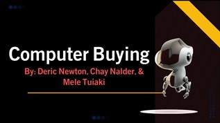 Computer Buying Project at emaze Presentation