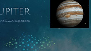 Jupiter at emaze Presentation