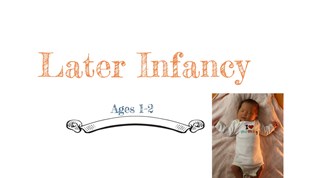 Later Infancy!! at emaze Presentation