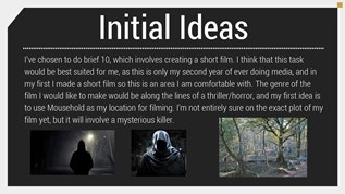 Initial Ideas at emaze Presentation