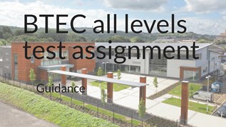BTEC all levels test at emaze Presentation