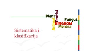 1.02 Sistematika i klasifikacija on emaze