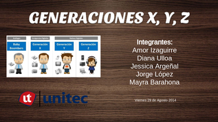 Generaciones X, Y, Z at emaze Presentation