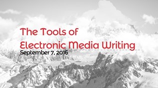 The Tools of EM Writing at emaze Presentation