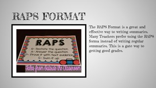 RAPS Format at emaze Presentation