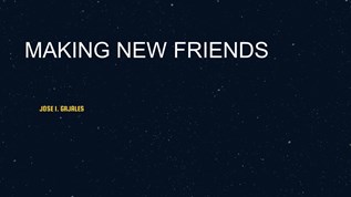 MAKING NEW FRIENDS at emaze Presentation