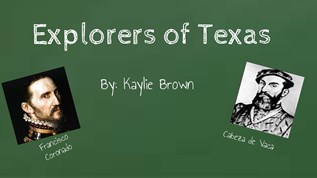 Explorers of Texas at emaze Presentation