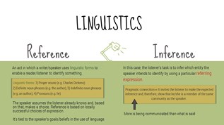 Linguistics - Reference at emaze Presentation