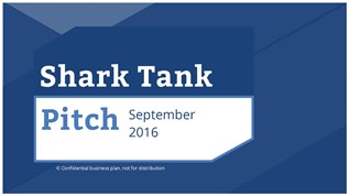 Shark Tank Pitch at emaze Presentation