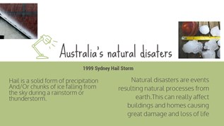 Hail Storm at emaze Presentation