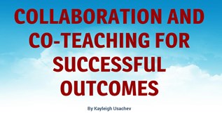 collaboration and co-teaching at emaze Presentation