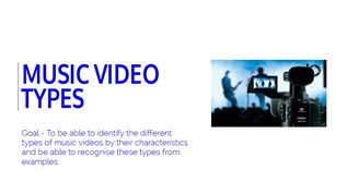 music video types at emaze Presentation