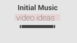 Initial ideas for a music video at emaze Presentation