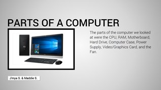 parts of a computer at emaze Presentation