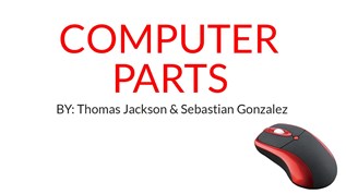 COMPUTER PARTS at emaze Presentation