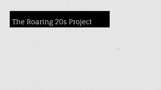 The Roaring 20s at emaze Presentation