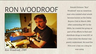 Ron Woodroof at emaze Presentation