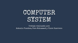 Computer system at emaze Presentation