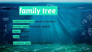 FAMILY TREE at emaze Presentation