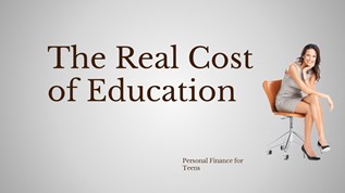 The Real Cost of Education at emaze Presentation