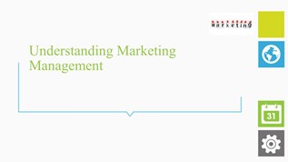 Understanding Marketing Management at emaze Presentation