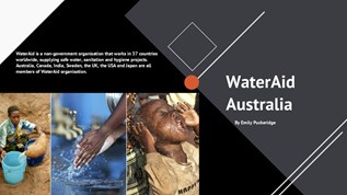 WaterAid Australia at emaze Presentation