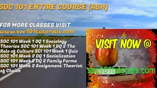 SOC 101 TUTORIALS Excellence In Study soc101tutorials.com at emaze Presentation