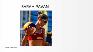 Sarah Pavan at emaze Presentation