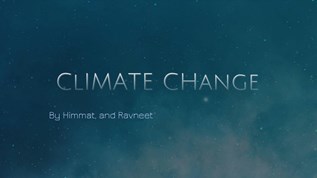 ClIMATE CHange at emaze Presentation