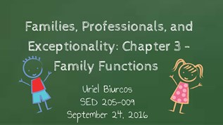 Chapter 3 - Family Function at emaze Presentation