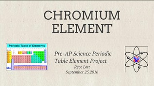 Chromium Element at emaze Presentation