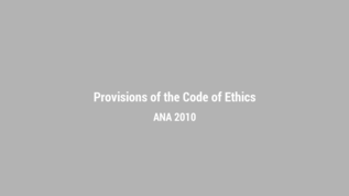 ANA Provisions of the Code of Ethics.pptx at emaze Presentation