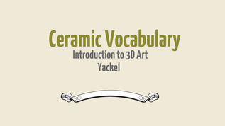 Ceramic Vocabulary at emaze Presentation