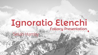 Ignoratio Elenchi at emaze Presentation