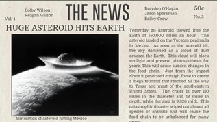 Huge Asteroid Hits at emaze Presentation