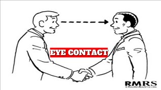 Eye contact at emaze Presentation