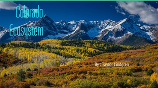 Colorado Ecosystem at emaze Presentation