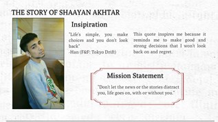 The story of Shaayan at emaze Presentation