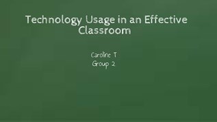 Technology Usage class at emaze Presentation
