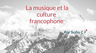 La musique Francophone at emaze Presentation